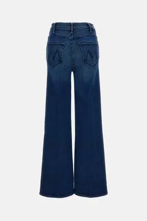MOTHER The Hustler Roller Sneak Jeans - Blu