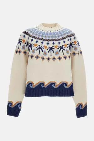 Alanui MAGLIA SWEET WINTER Bianco