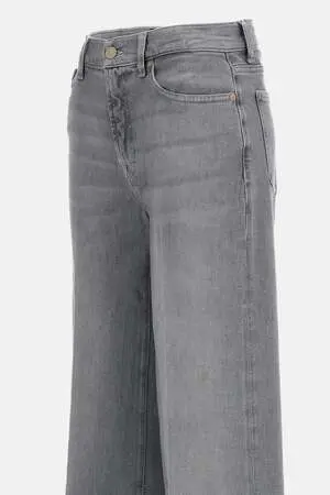 7 For All Mankind Luxe Vintage Wide Leg Jeans - Grigio