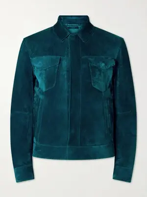 TOM FORD Slim-fit Suede Jacket