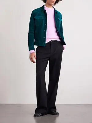 TOM FORD Slim-fit Suede Jacket