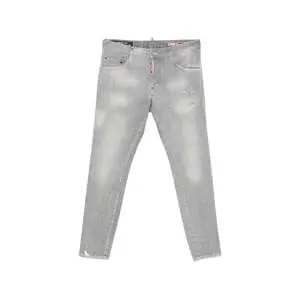 Dsquared2 Grey Denim Slim-fit Jeans - Gray