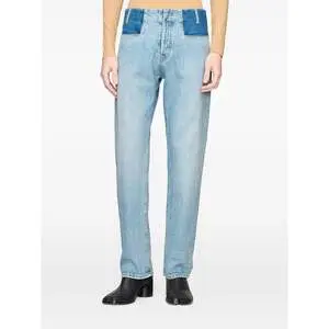 MAISON MARGIELA Cotton Straight Leg Jeans