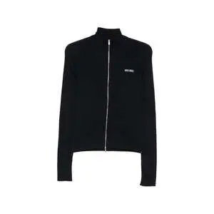 Miu Miu Knitwear Cardigans - Blue