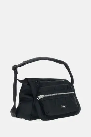 Sacai Technical Fabric Shoulder Bag With Overlapping Pockets - Multicolor