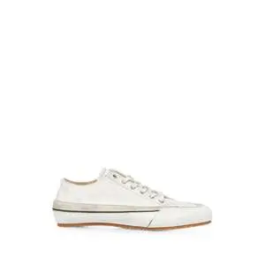 MAISON MARGIELA Distressed Low-top Sneakers - White