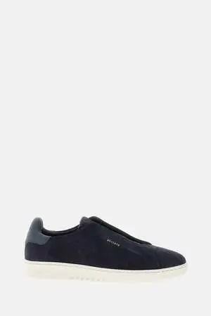 Axel Arigato Suede Slip-on Sneakers With Gold Logo Detail - Multicolor