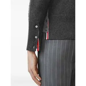 Thom Browne Grey Polo Shirts - Gray