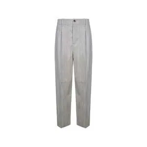 GOLDEN GOOSE Grey Trousers Tailored Trousers - Gray