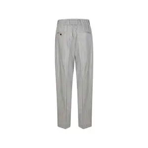 GOLDEN GOOSE Grey Trousers Tailored Trousers