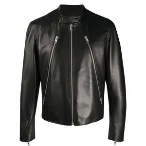 MAISON MARGIELA Jackets Leather Jackets - Black