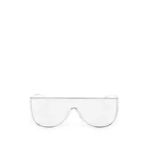 Alaïa Tone Oversized Sunglasses - Silver