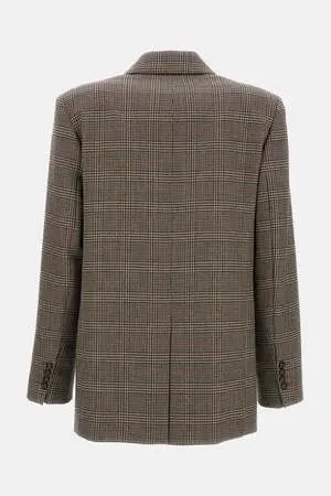 Max Mara Single-breasted Wool Blazer - Multicolor