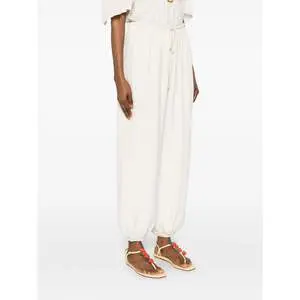 FORTE_FORTE Neutrals Trousers Track Pants