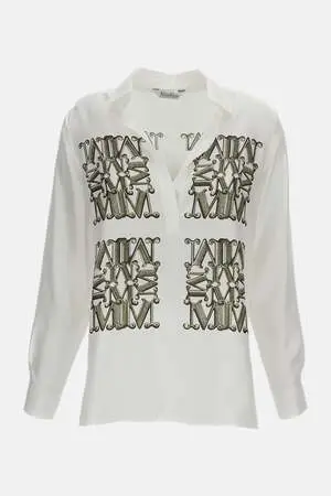 Max Mara Printed Silk Shirt - Multicolor
