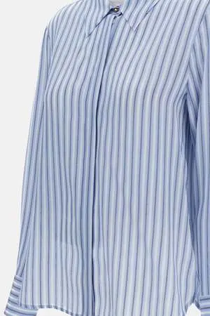 Max Mara Striped Silk Shirt