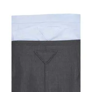 Prada Grey Skirts Pencil Skirts