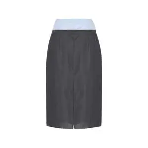 Prada Grey Skirts Pencil Skirts