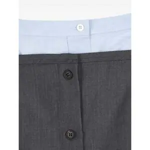 Prada Grey Skirts Pencil Skirts
