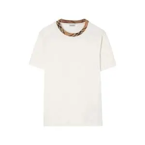 Burberry Neutrals T-shirts & Vests T-shirts - Cream