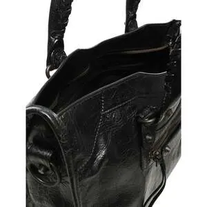 Balenciaga Leather Tote Bag - Black