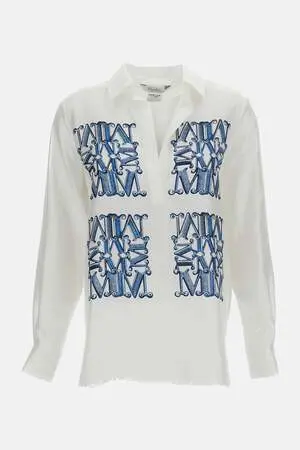 Max Mara MAX MARA Printed Silk Shirt Multicolor