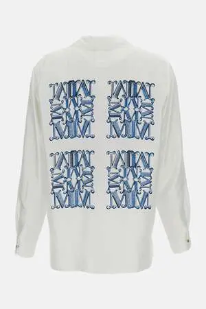 Max Mara Printed Silk Shirt - Multicolor