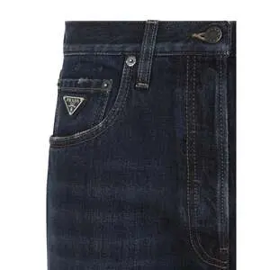 Prada Denim Wide-leg Jeans