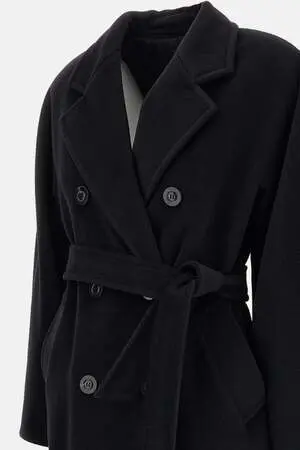 Max Mara 101801 Icon Coat Virgin Wool And Cashmere Blend - Multicolor