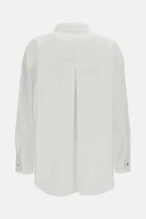 Max Mara Volonta Oxford Shirt With Jewel Buttons - Multicolor