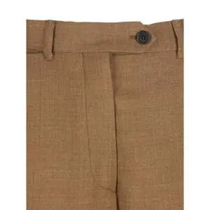 Prada Neutrals Trousers Tailored Trousers
