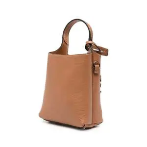 TOD'S T Timeless Tote Bag - Brown