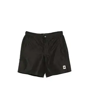 Amiri Beachwear Swim Shorts With Logo Patch - Black