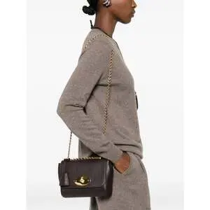 Mulberry Leather Shoulder Bag - Brown