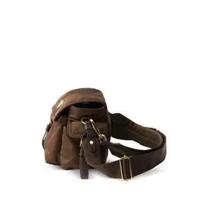 Prada Calf Leather Shoulder Bag - Brown