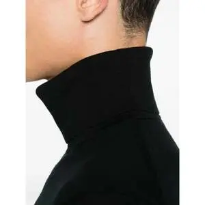 TOM FORD Fine-knit Wool Roll Neck Long Sleeve Jumper - Black