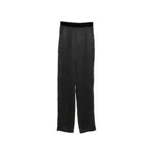 TOM FORD Straight Leg Trousers - Black