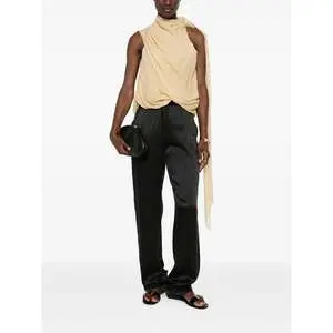 TOM FORD Straight Leg Trousers - Black