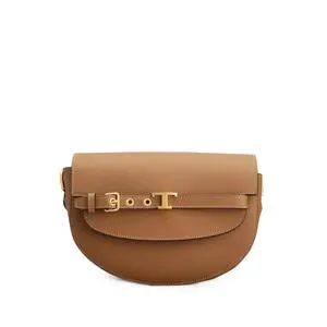 TOD'S Leather T Timeless Shoulder Bag - Brown