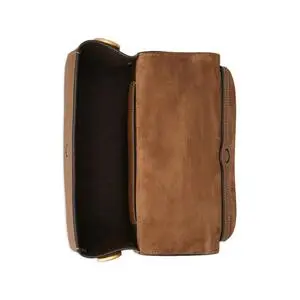 TOD'S Leather T Timeless Shoulder Bag - Brown