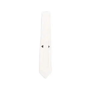 TOM FORD Textured Silk Neck Tie - White