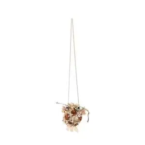 ANYA HINDMARCH Embellished Fish Clutch Bag - Gold