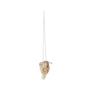 ANYA HINDMARCH Embellished Fish Clutch Bag - Gold