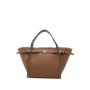 TOD'S T Timeless Tote Bag - Brown