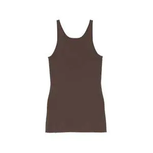 TOTEME Ribbed Tank Top - Brown