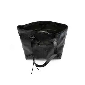 Balenciaga Crinkled Leather Tote Bag