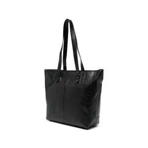 Balenciaga Crinkled Leather Tote Bag
