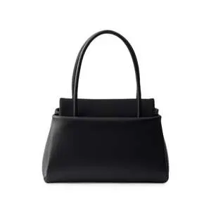 Prada Calf Leather Shoulder Bag - Black