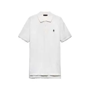 Prada Neutrals Polo Shirts - Cream