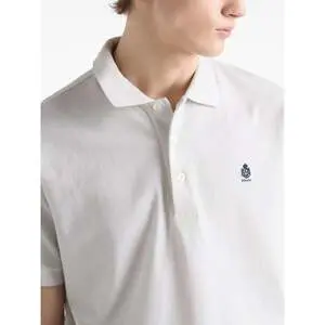 Prada Neutrals Polo Shirts - Cream